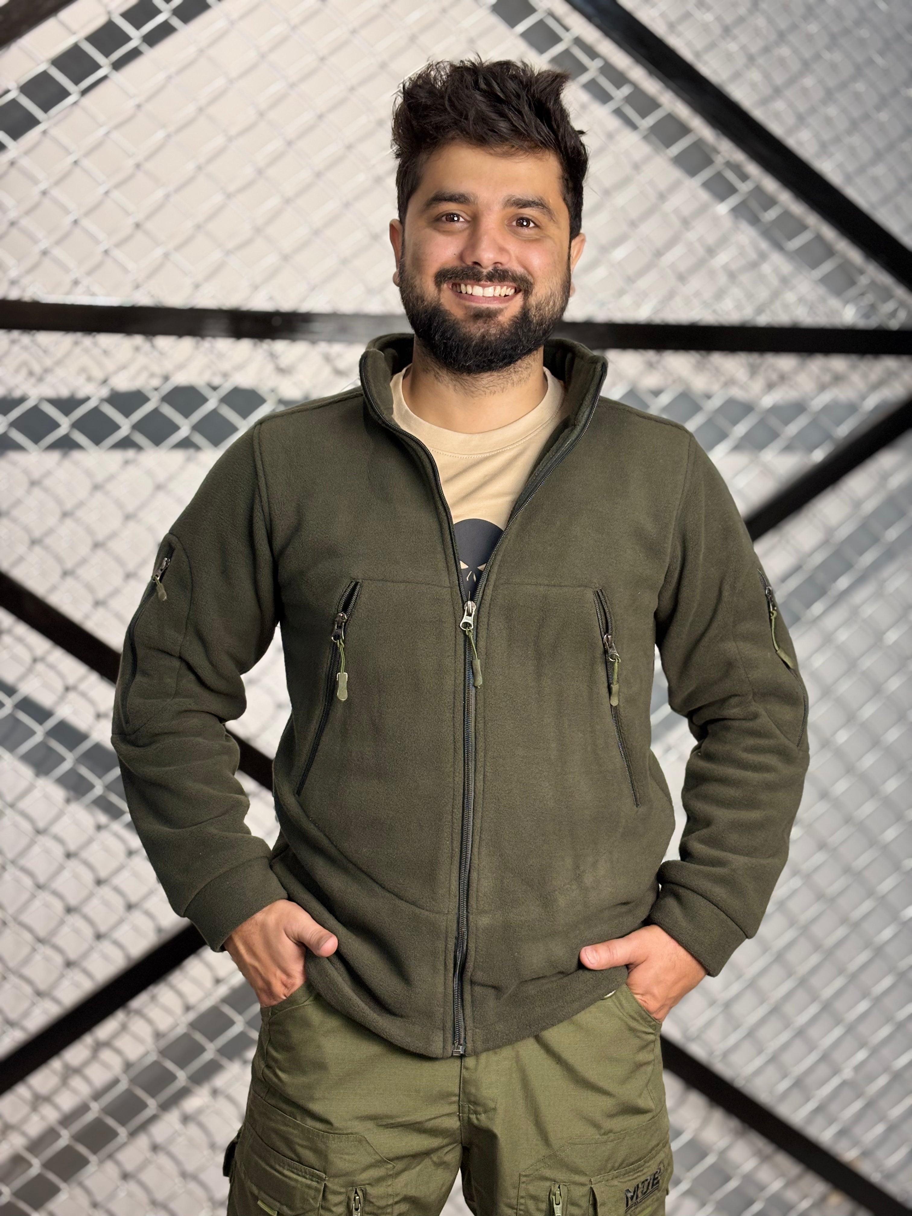 PROTAC TACTICAL BONDED FLEECE JACKET Olive – mde.store